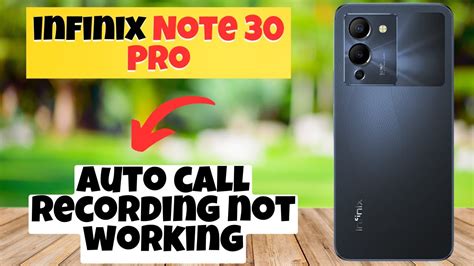 auto call recording infinix Note 30 Pro || Set auto call recording ...