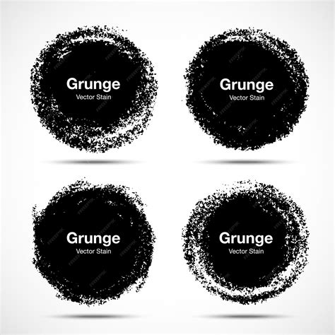 손으로 그린 원 브러쉬 스케치 세트입니다 원형 그런 지 낙서 라운드 메시지 참고 마크 디자인 요소에 대 한 서클 브러시 얼룩 얼룩 텍스처입니다 배너 로고 아이콘