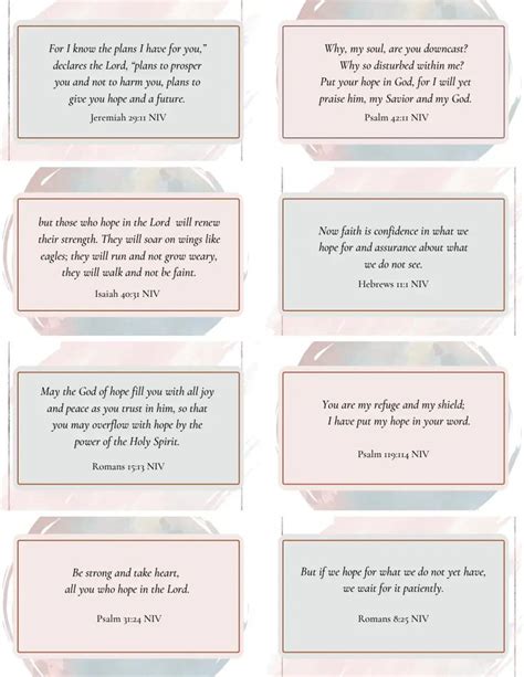 Printable Scripture Cards