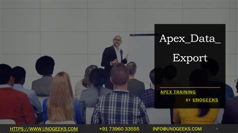 Apex Data Export