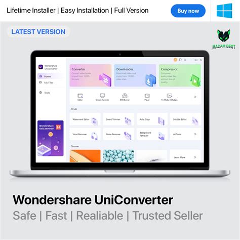 🔥 Latest Wondershare Uniconverter Premium Software Easy Install