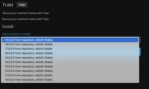 unable to update plugin version r jellyfin