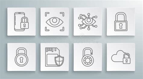 Set Line Lock Eye Scan Sd Card And Shield Safe Combination Lock