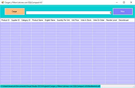 Listview Con Base De Datos Sqlcompact 40