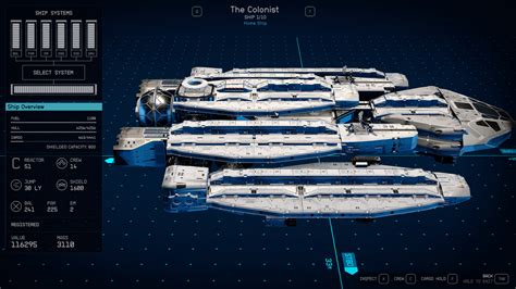 My Maxed Out Class C Modded Ship The Colonist Ship Builds R