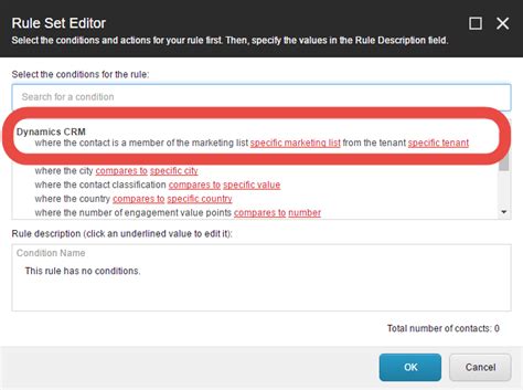 Segmentation — Dynamics Crm Connect 13 Documentation
