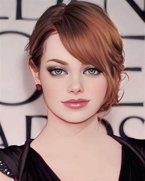 Emma Stone By Celebcartoonizer On Deviantart
