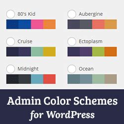 How To Change The Admin Color Scheme In WordPress Quick Easy