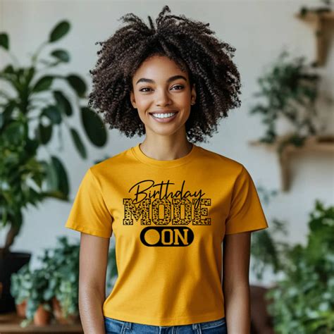 Birthday Mode Screenprint Transfer The Blanks Spot