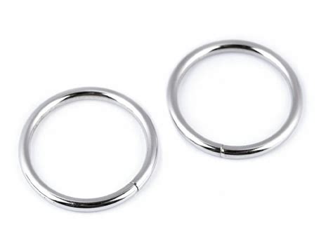 Fém Karika 10 Db Os Csomagban átmérője 30 Mm Méteráru T