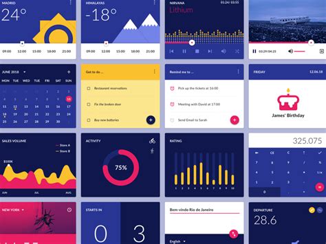 Material Design Widgets Pack Widget Design Widget Material Design
