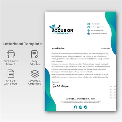 Premium Vector Pharmecy Letterhead Design Vector Templates
