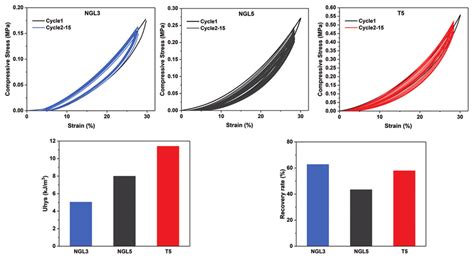 Compressive Loading Unloading Curves From The Cyclic Fatigue Resistance