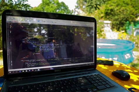 Code Coding Computer Dell Laptop Hd Wallpaper Wallpaperbetter