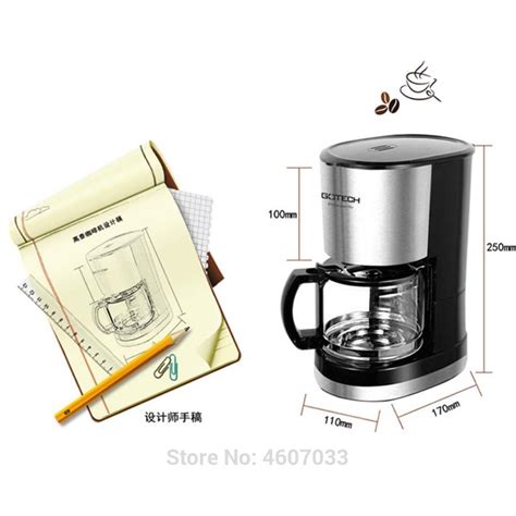 Electric Drip Coffee Maker Household Coffee Machin Vicedeal
