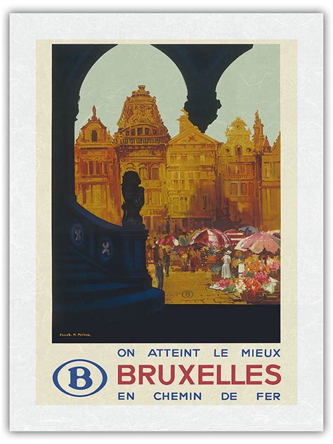 Brussels Belgium Is Reached Best By Railway The Grand Place