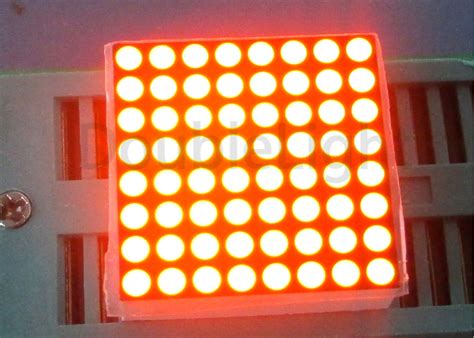 Multicolor Dot Matrix Alphanumeric Led Display 8 8 Module 64 Dots Assorted Colors Lights