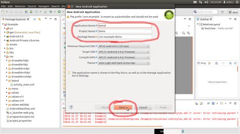 java create android project and android support v7 appcompat is not