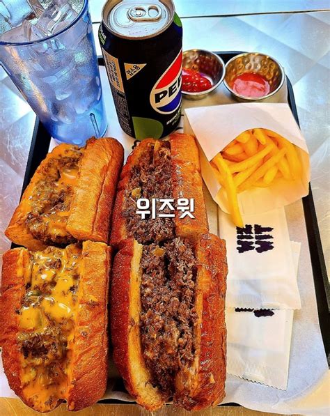 전포동 맛집 위즈윗 필라델피아 수제샌드위치 필리치즈스테이크 네이버 블로그