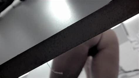 Hairy Pussy Flashed Between Sexy Butt Cheeks On Spy Cam