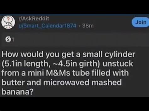 Reddit Entire Cylinder Stuck In Tube Thread Youtube