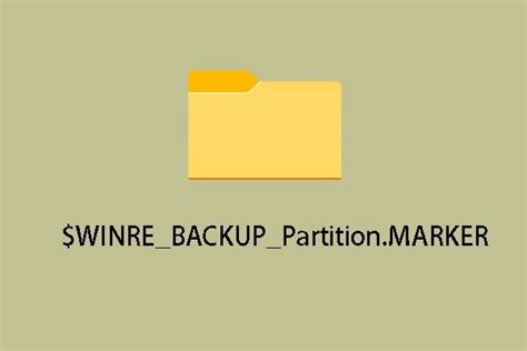 Your Guide To Winre Backup Partition Marker