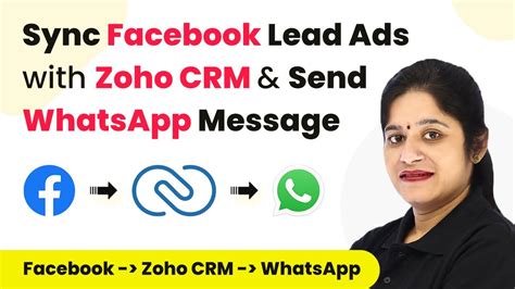 Sync Facebook Lead Ads To Zoho Crm Custom Fields And Send Whatsapp Messages Using Pabbly Connect