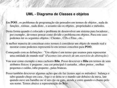 PPT UML Diagrama De Classes E Objetos PowerPoint Presentation Free Download ID