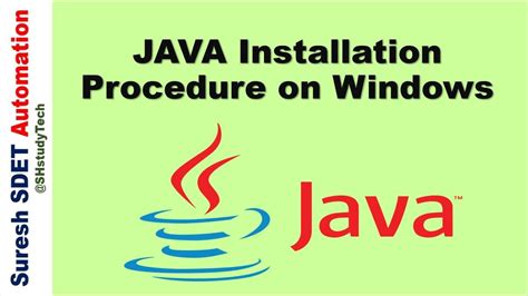 how to install java in windows 10 os setting environment variables