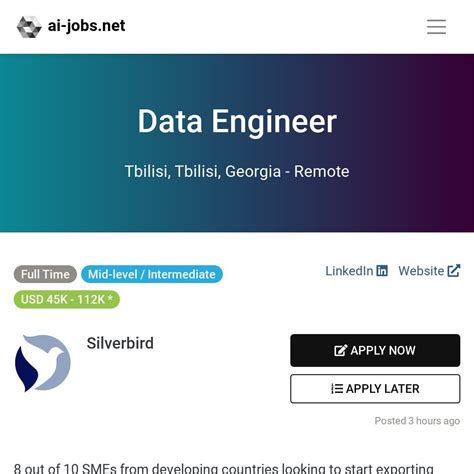 Hiring Data Engineer Rremoteworking