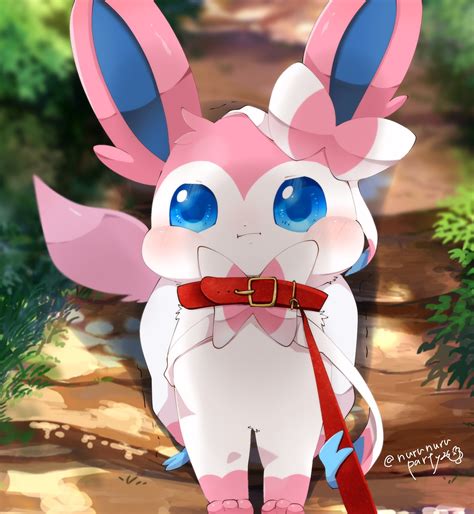 Нимфия пока не хочет идти домой Sylveon Pokedex Pokémon Art