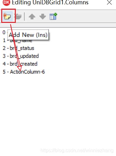 Unidbgrid的所有记录末尾添加按钮unigui Dbgrid 按鈕 Csdn博客