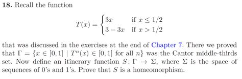 solved 18 recall the function t x {3x3−3x if x≤1 2 if