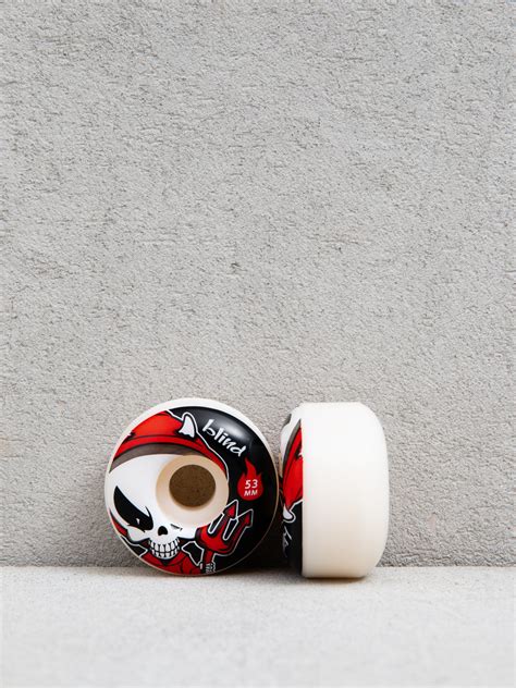 Blind Devil Reaper Wheels Red Black Black