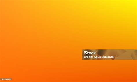 Beautiful Bright Orange Color Gradient Background Stock Illustration