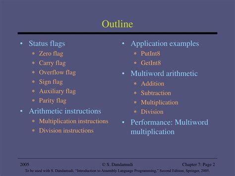 Ppt Arithmetic Flags And Instructions Powerpoint Presentation Free Download Id696452