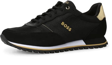 Hugo Boss Parkour L Runn Nymx Trainers Blackgold Ab 11400