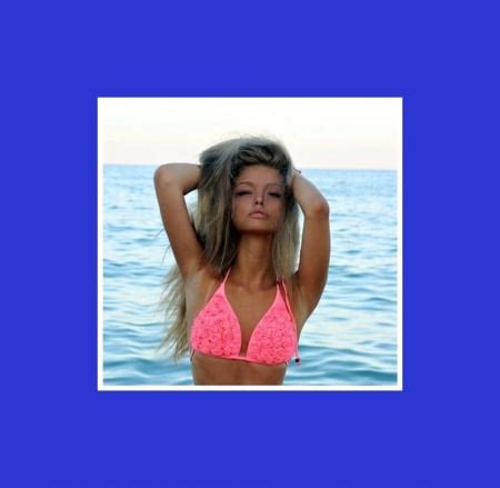 Katya Smirnova Gorgeous Supermodel Bikini Models Female And People