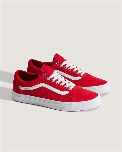 Old Skool Shoes In Red Vans Se