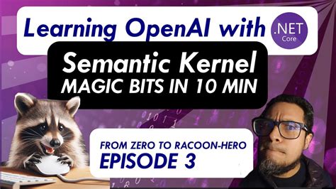 Openai In Dotnet Ep 3 Using Semantic Kernel To Add Ai Skills To Our