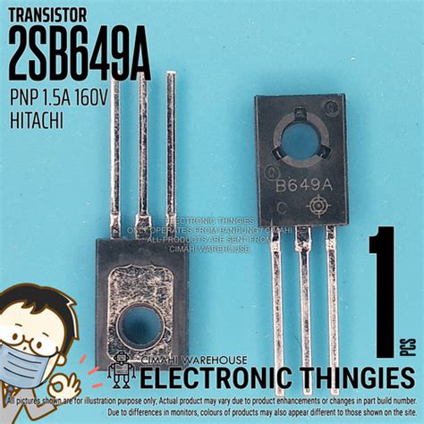 Jual 2sb649a To126 Hitachi Transistor 2sb649 B649 Kota Cimahi