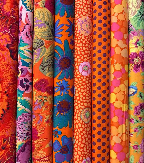 Vibrant Kaffe Fassett Collective Color Bundles Assorted Colorful Fat