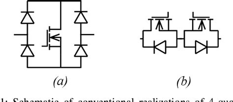 Figure 1 From A Hybrid 4 Quadrant Switch For Ac Power Conversion Semantic Scholar