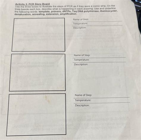 Pcr Basics Worksheet Designing A Pcr Experiment In