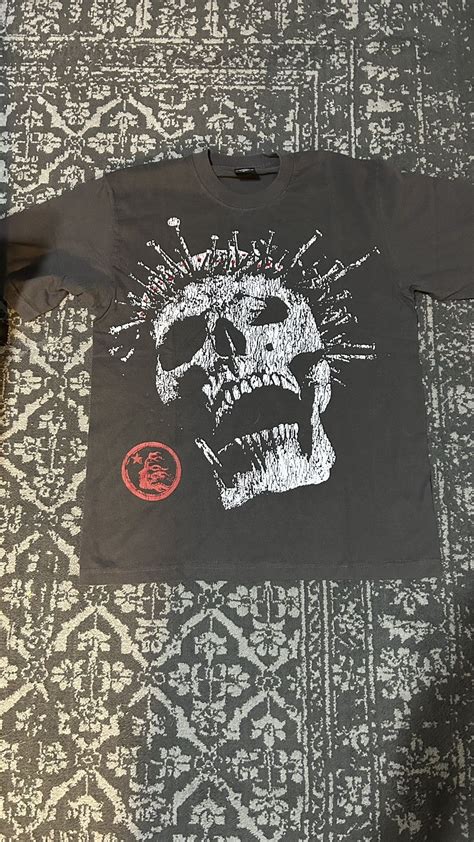 Hellstar Hellstar Crowned Skull Tee Grailed