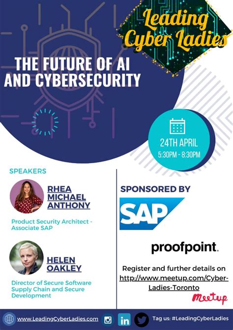 Leading Cyber Ladies On Linkedin Leadingcyberladies Toronto Cybersecurity Ai Aisecurity