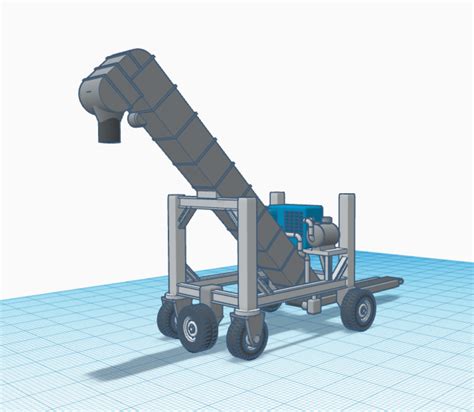 🚜 Ho Scale Mobile Bulk Loader・ Stl File For ・cults