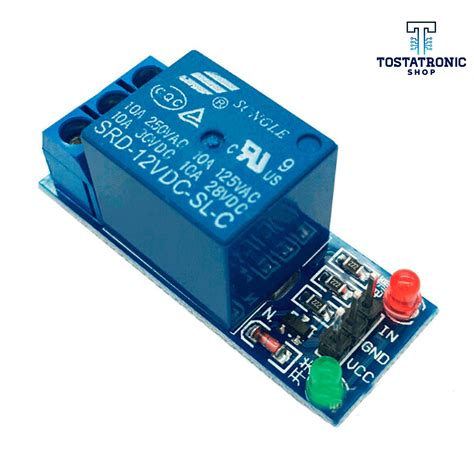 Modulo De 1 Relevador 12v Tostatronic