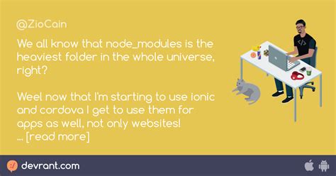 Website We All Know That Node Modules Is The Heaviest Folder In The Whole Universe Right