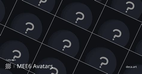 Mee6 Avatars By Mee6 Deployer Collection Deca